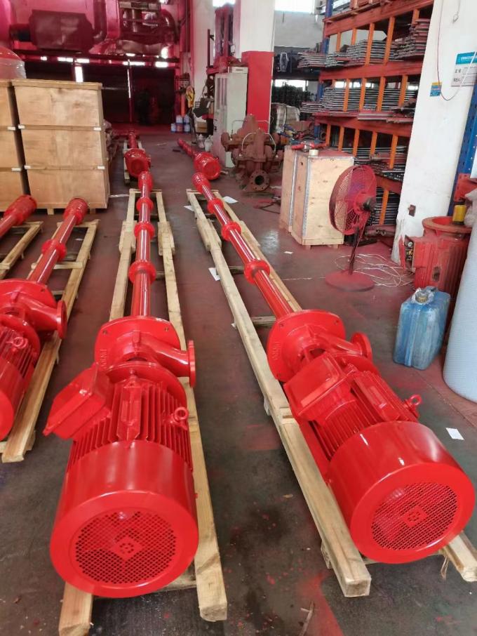 1460RPM 980RPM Pompa Pemadam Kebakaran Poros Panjang Pompa Pemadam ...